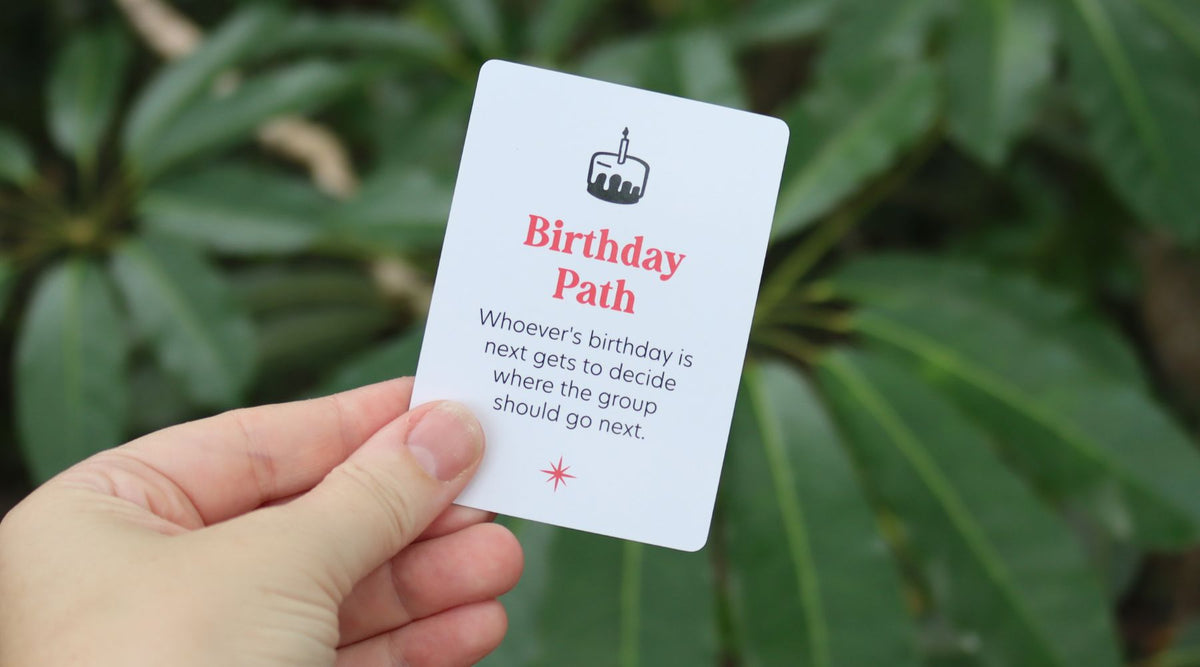 Birthday Path - Celebrate and Explore! – Adventure Card Co