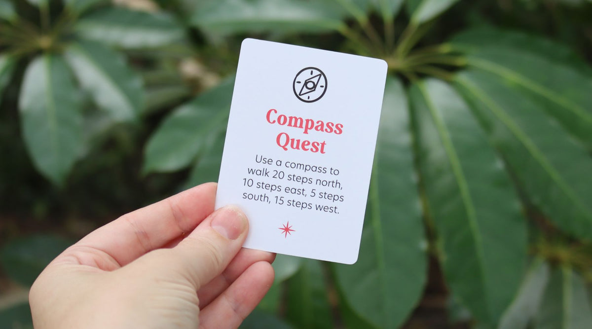 Compass Quest Adventure: Navigate Your Way! – Adventure Card Co