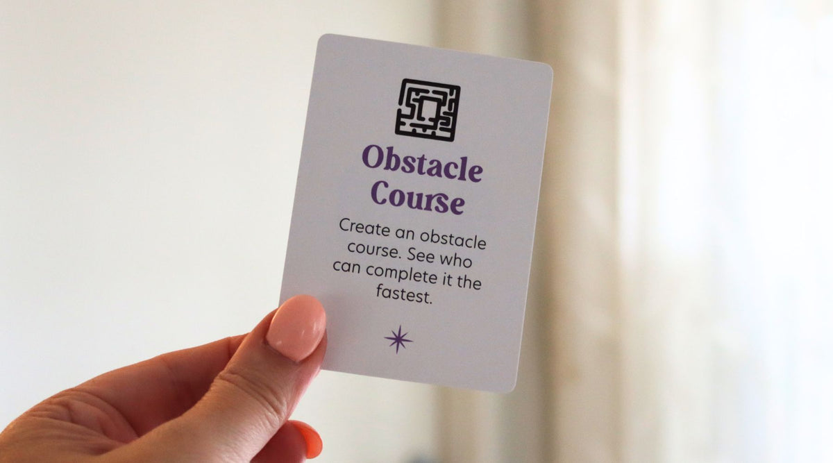 Indoor Obstacle Course: Get Moving and Have Fun! – Adventure Card Co